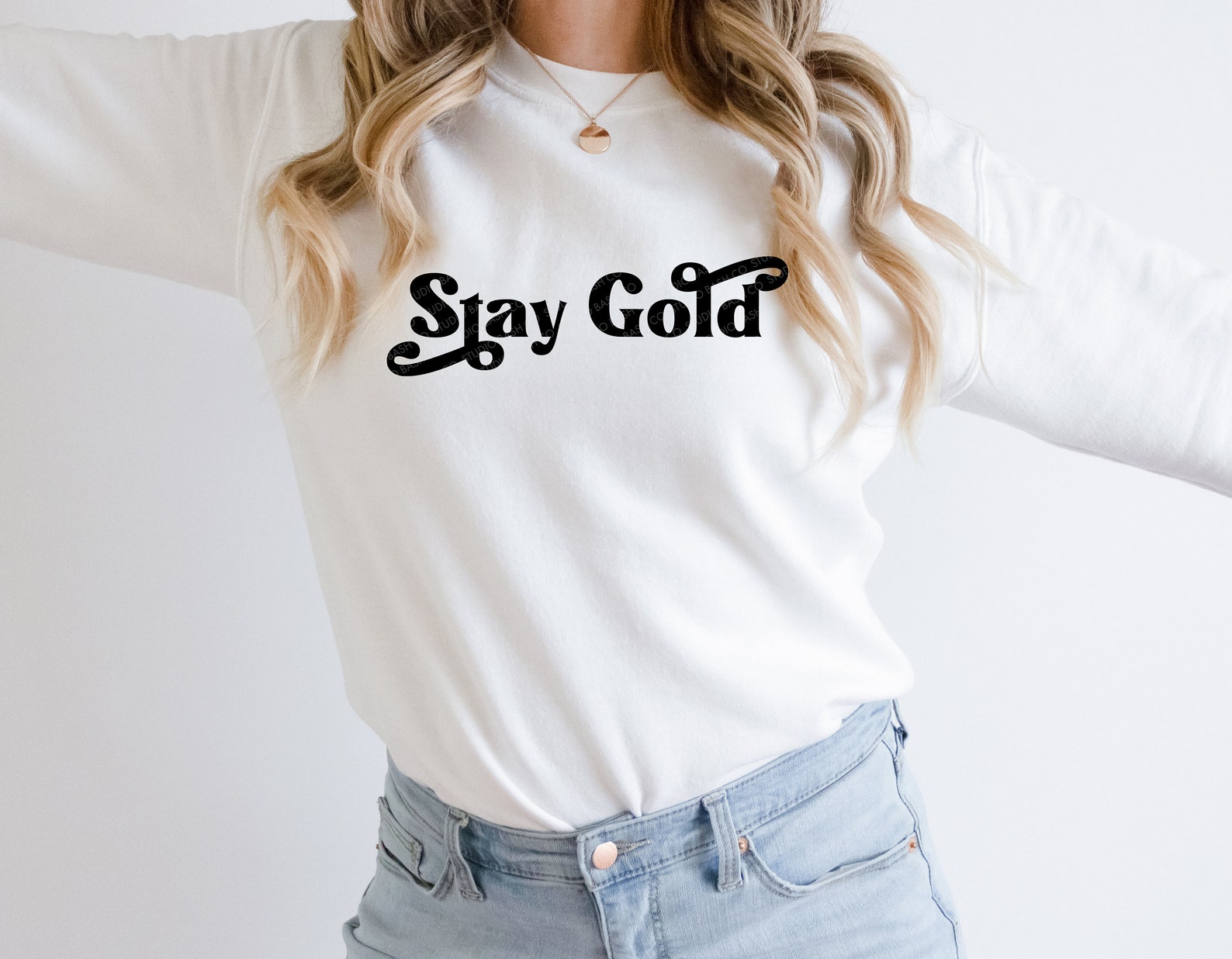 Stay Gold. Positive Affirmation 3 Font Variations SVG EPS - Etsy