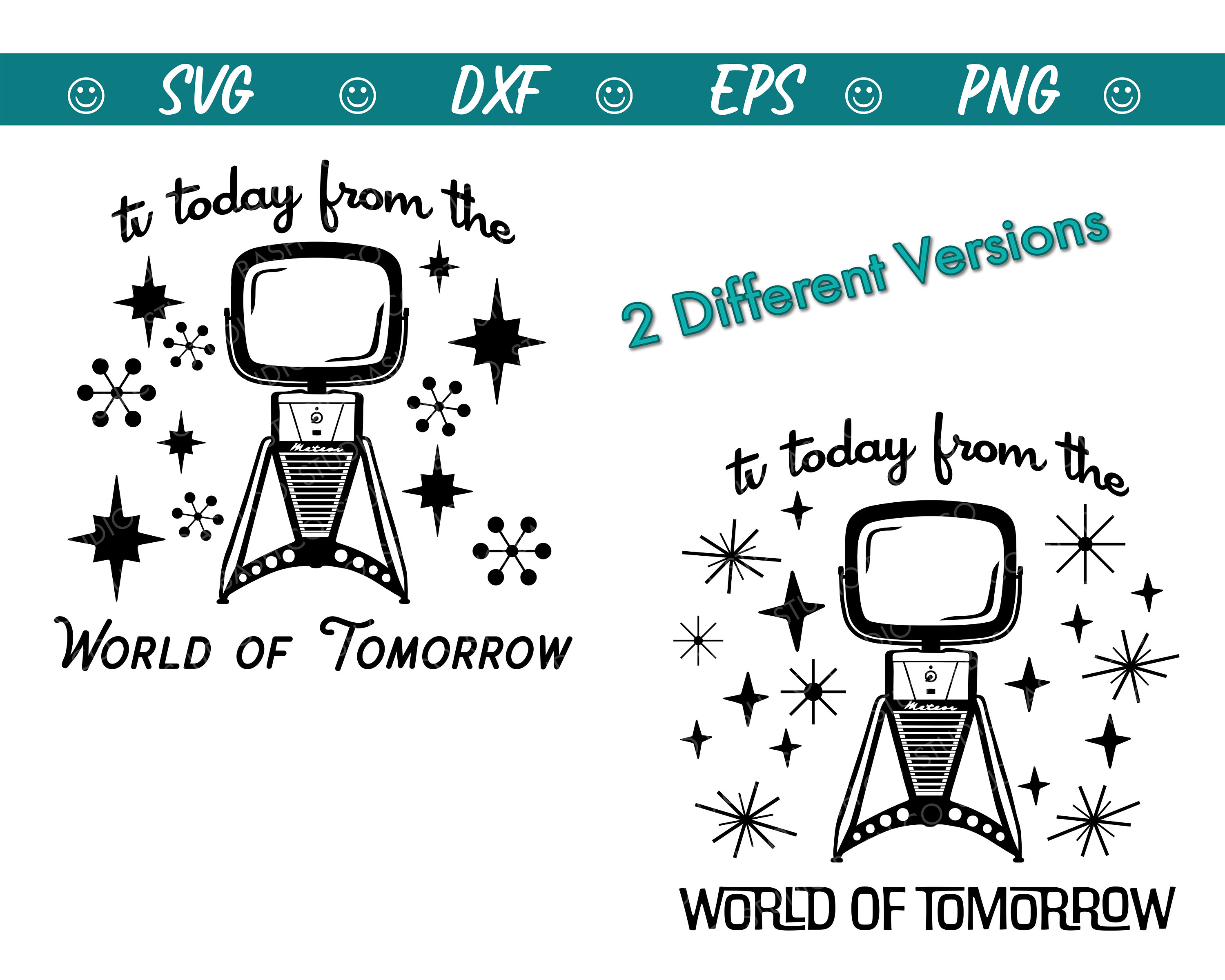 Mid-century Modern Philco Predicta TV SVG DIY Home Decor - Etsy