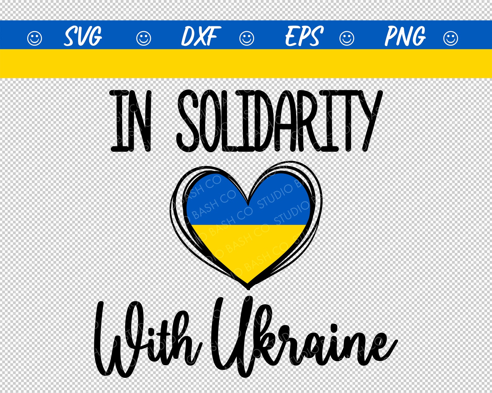 Ukraine Svg, Stand With Ukraine Svg, Solidarity With Ukraine SVG, EPS ...