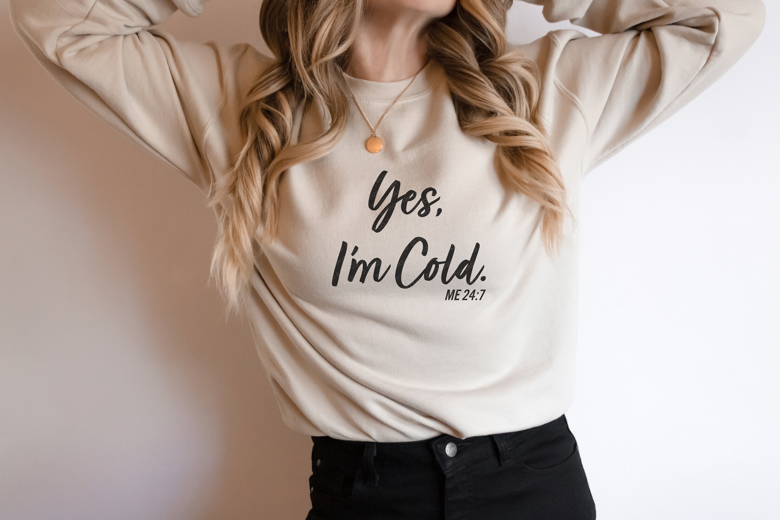 Yes, Im Cold. SVG, EPS, PNG, Jpg, Dxf Design Download, Shirt, Mug ...