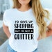 Shopaholic SVG Design: I Could Give up Shopping, but I'm Not a Quitter ...