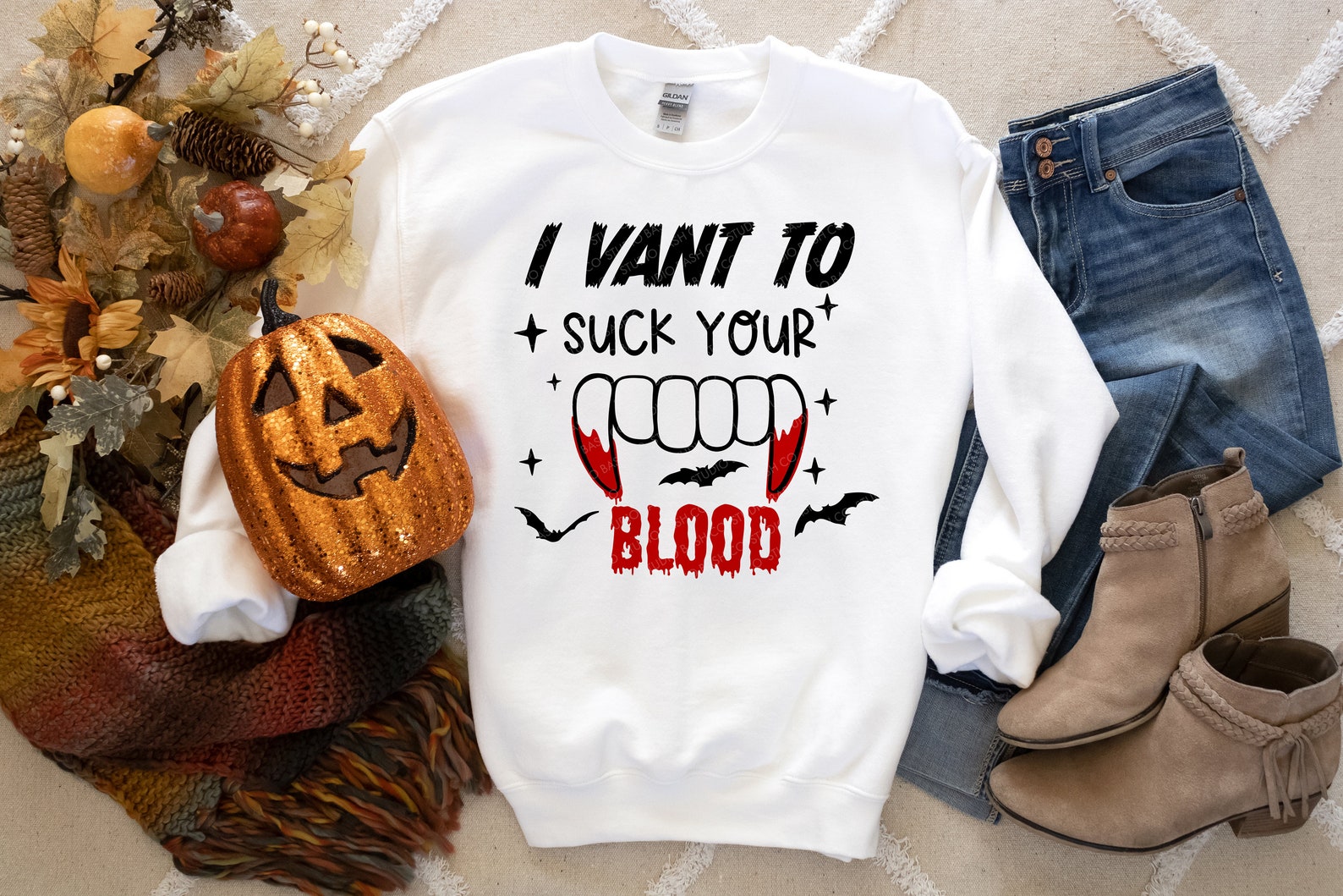 I Vant to Suck Your Blood Svg, Vampire Fang Svg, Halloween Svg, Hand ...