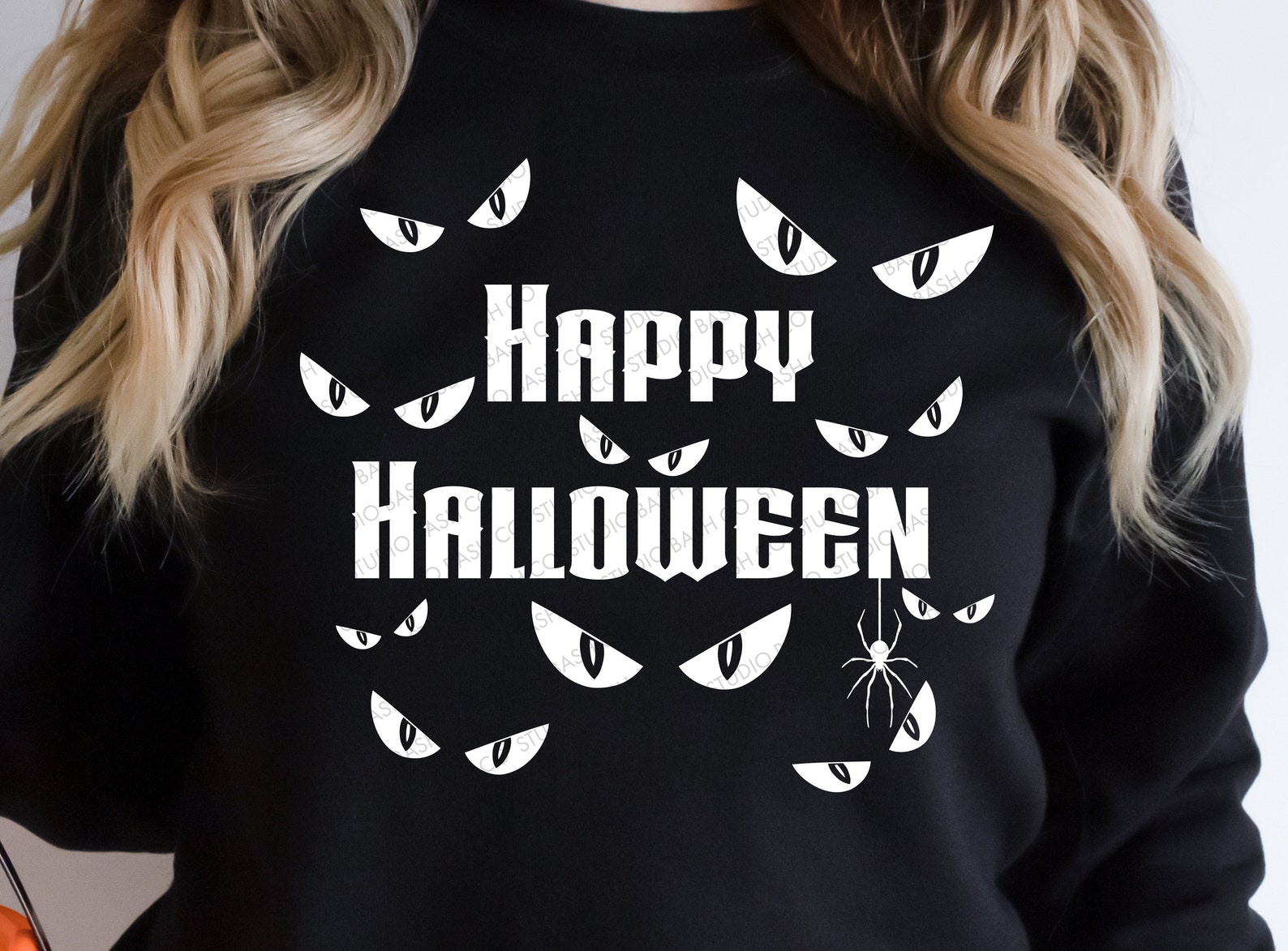 Happy Halloween Svg Scary Eyes Svg Horror Eyes Svg Watching - Etsy