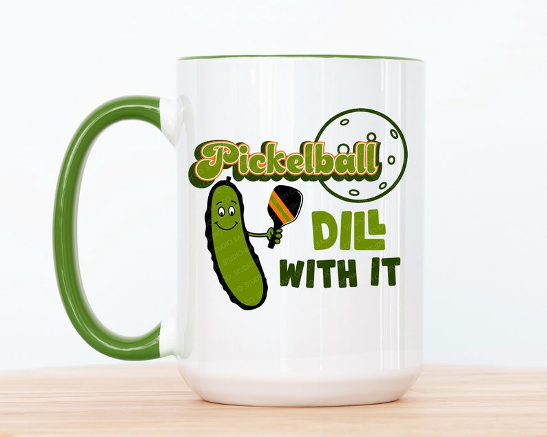 Pickleball Dill With It Pickle SVG Design Instant Download - Etsy