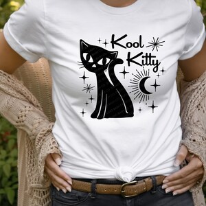 Mid-century Modern "kool Kitty" Cat SVG Design - Etsy