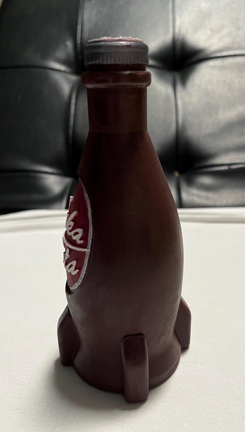 Nuka Cola Bottle Fallout Prop Gamer Decor - Etsy