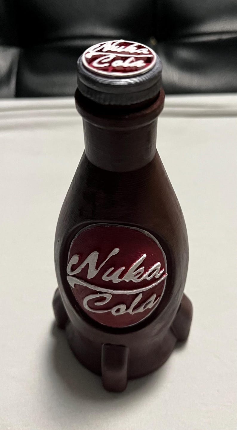 Nuka Cola Bottle Fallout Prop Gamer Decor - Etsy