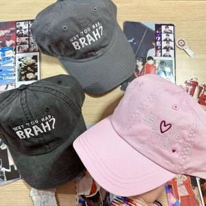 Stray Kids Cap Stray Kids Embroidered Cap Kpop Cap Cap for Stay 3RACHA ...