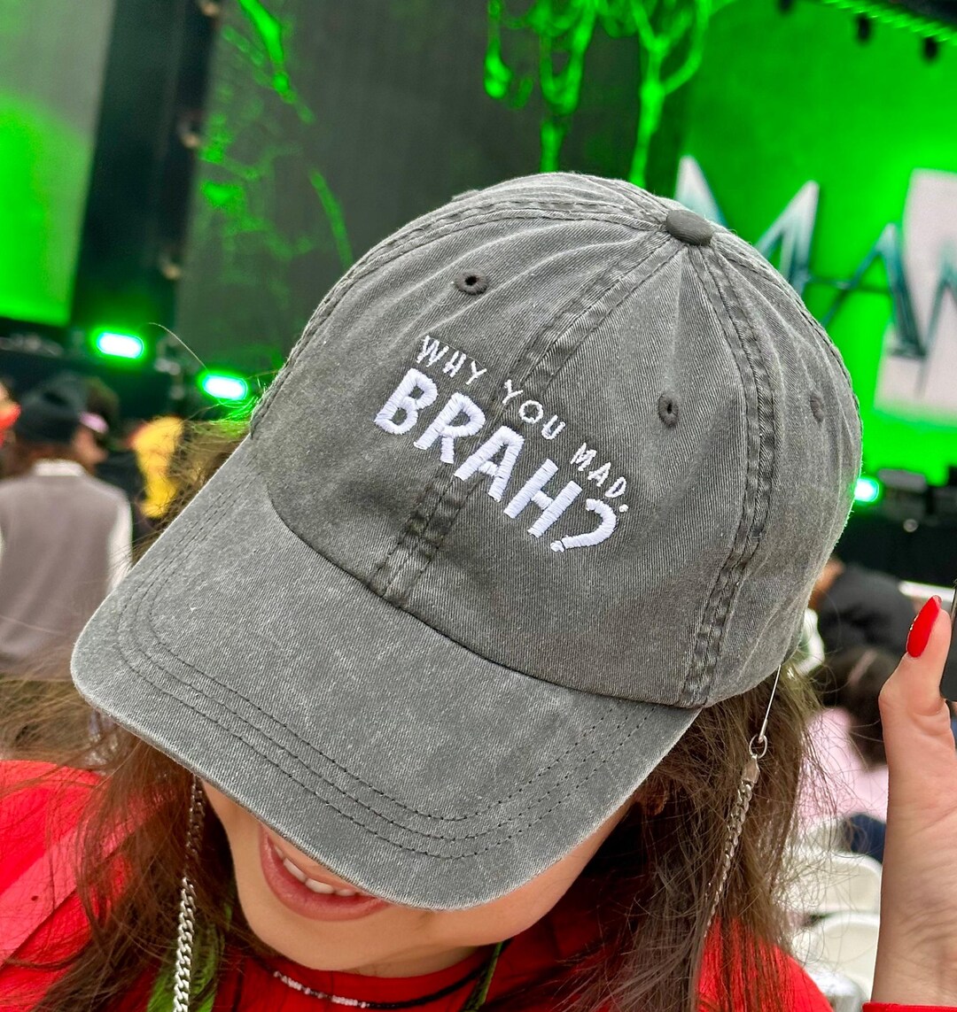 Stray Kids 3RACHA Cap | SKZ Embroidered Hat | Why You Mad Brah? Cap ...
