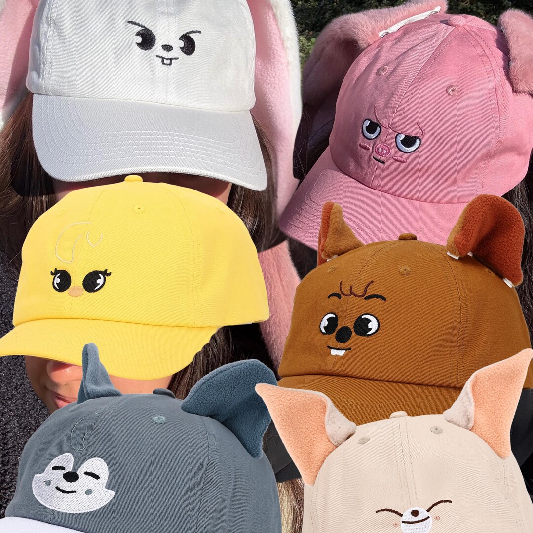 SKZOO Cap – Stray Kids Inspired K-pop Hat | Limited Edition Tour Merch ...