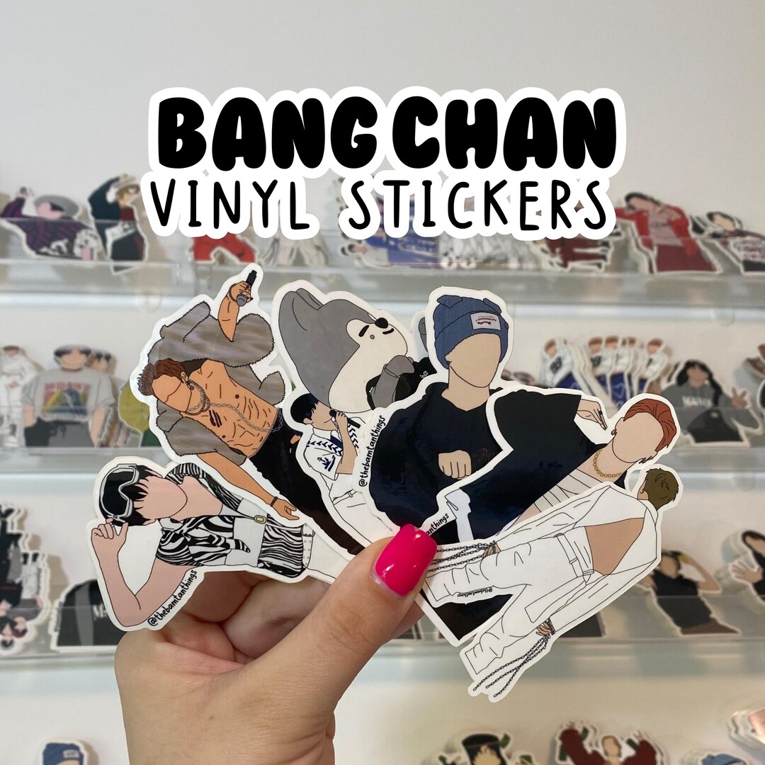 Bang Chan Stray Kids Sticker | SKZ Sticker | Kpop Stickers ...