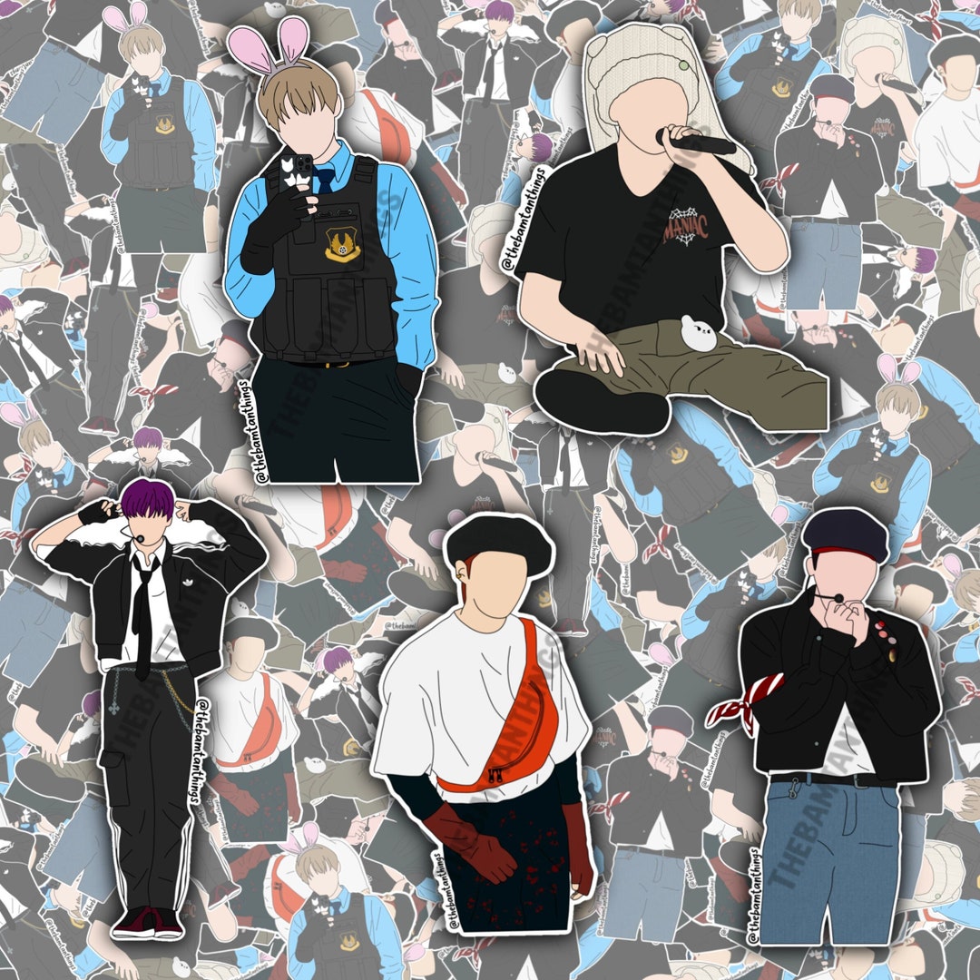 Lee Know Stray Kids Sticker SKZ Sticker Kpop Stickers Weatherproof ...