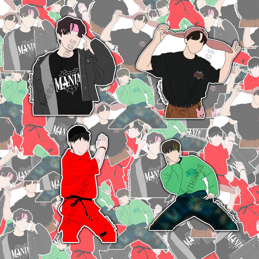 Changbin Stray Kids Sticker SKZ Sticker Kpop Stickers Weatherproof ...