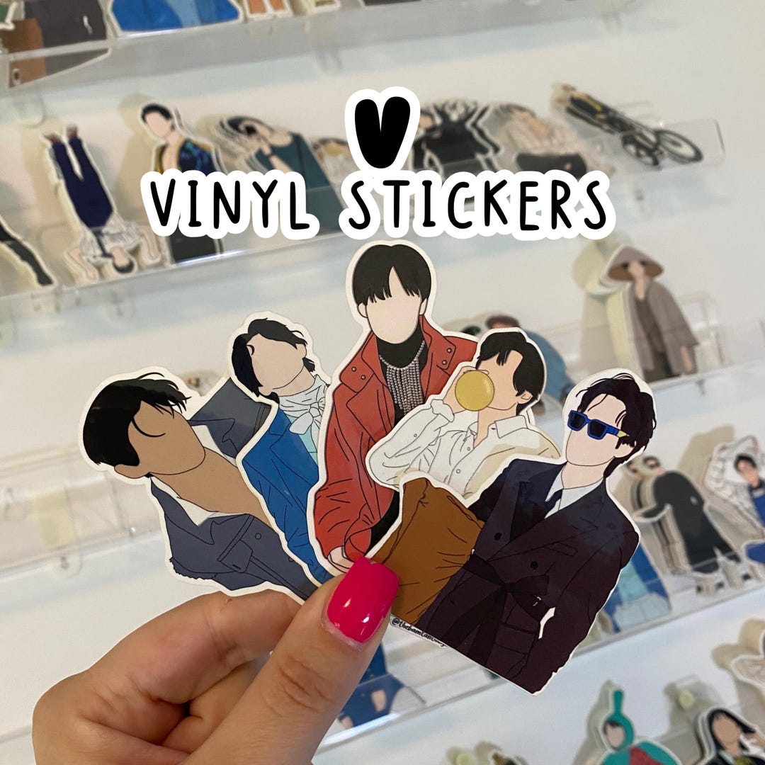 V BTS Sticker | Tae Sticker | Kpop Stickers | Planner,bullet Journal ...