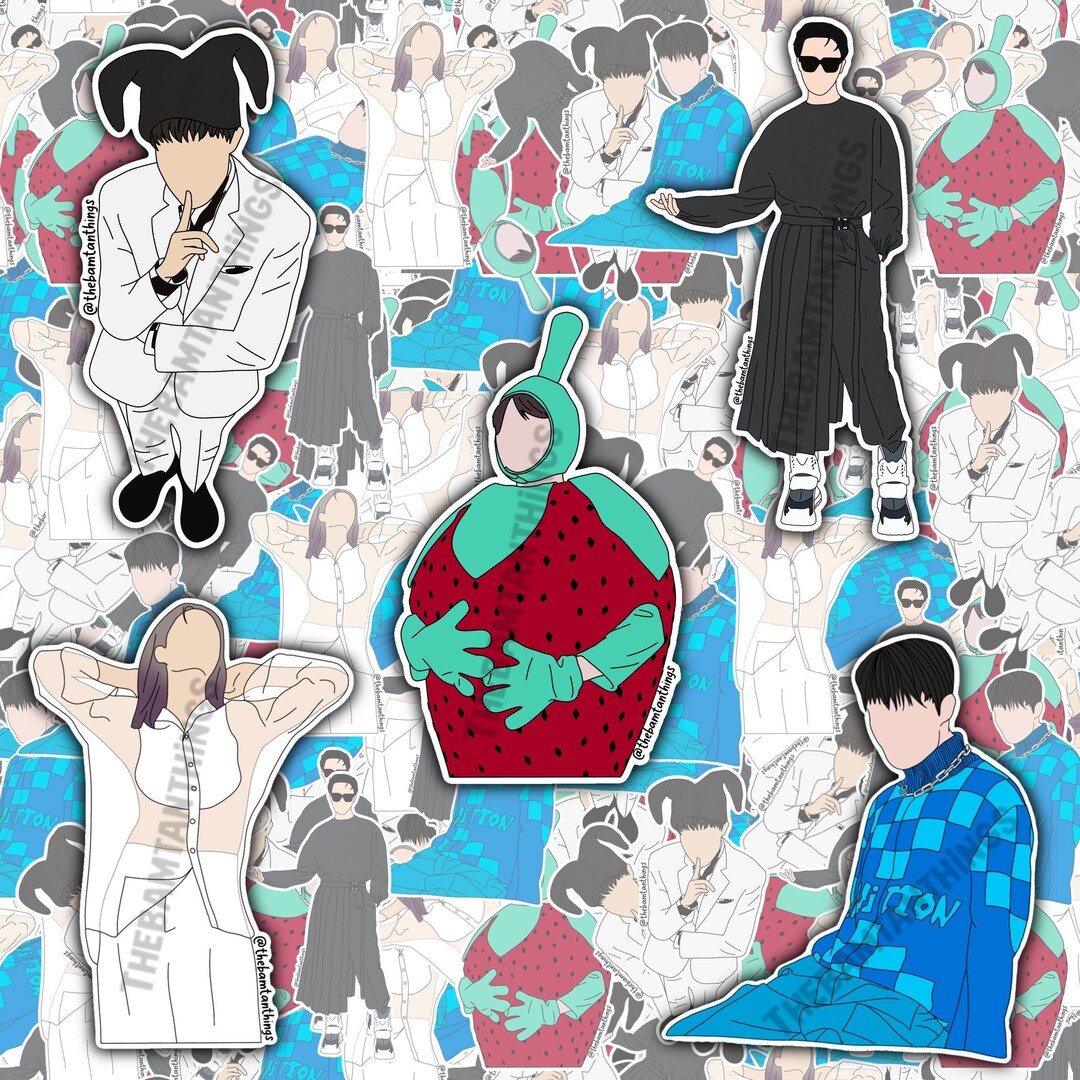 J-hope BTS Sticker Hobi Sticker Kpop Stickers Planner,bullet Journal ...