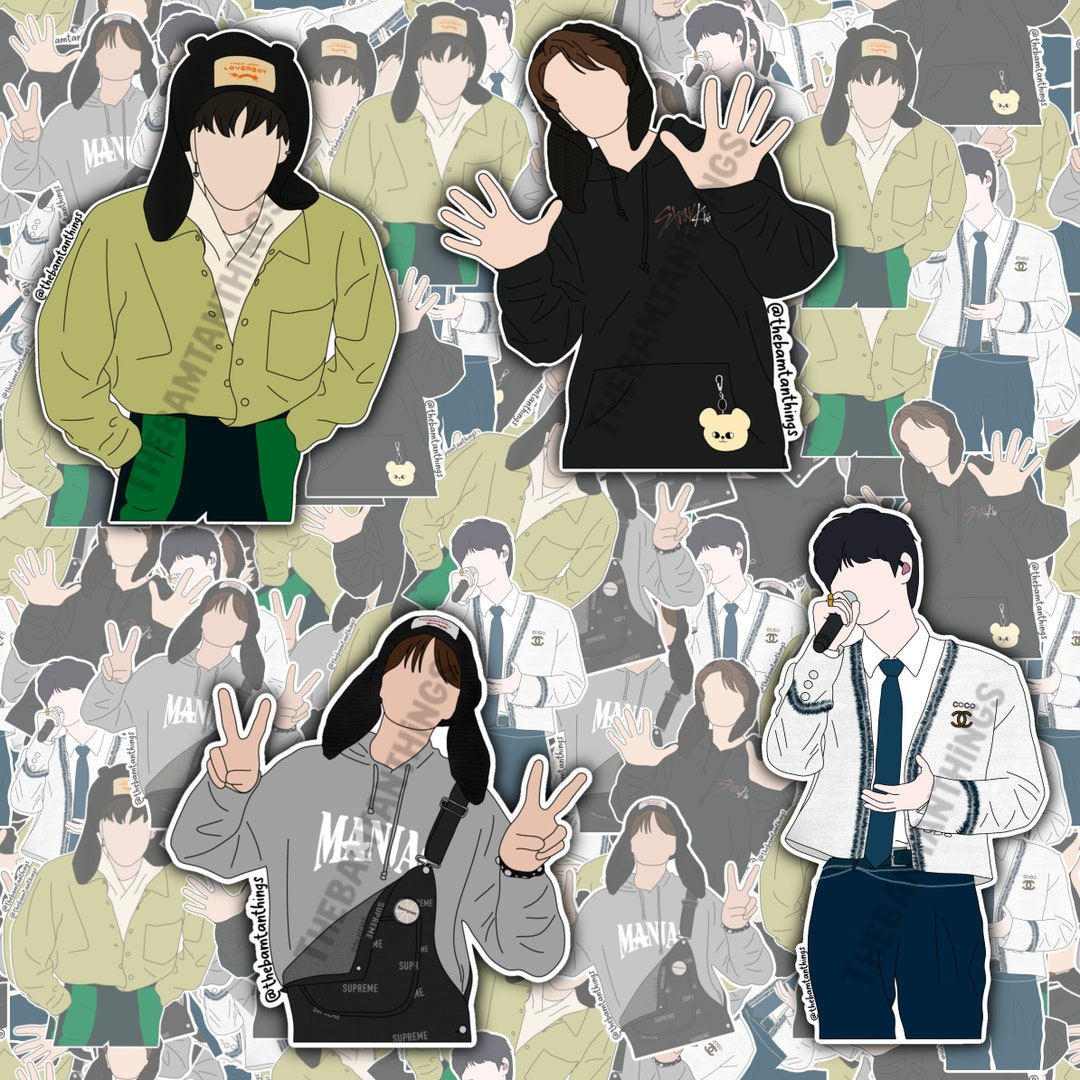 Seungmin Stray Kids Sticker SKZ Sticker Kpop Stickers Weatherproof ...