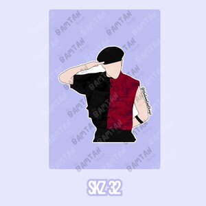 Hyunjin Stray Kids Sticker SKZ Sticker Kpop Stickers Weatherproof ...