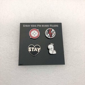 Stray Kids Board Filler Enamel Pins Stray Kids Pin Collection Kpop ...