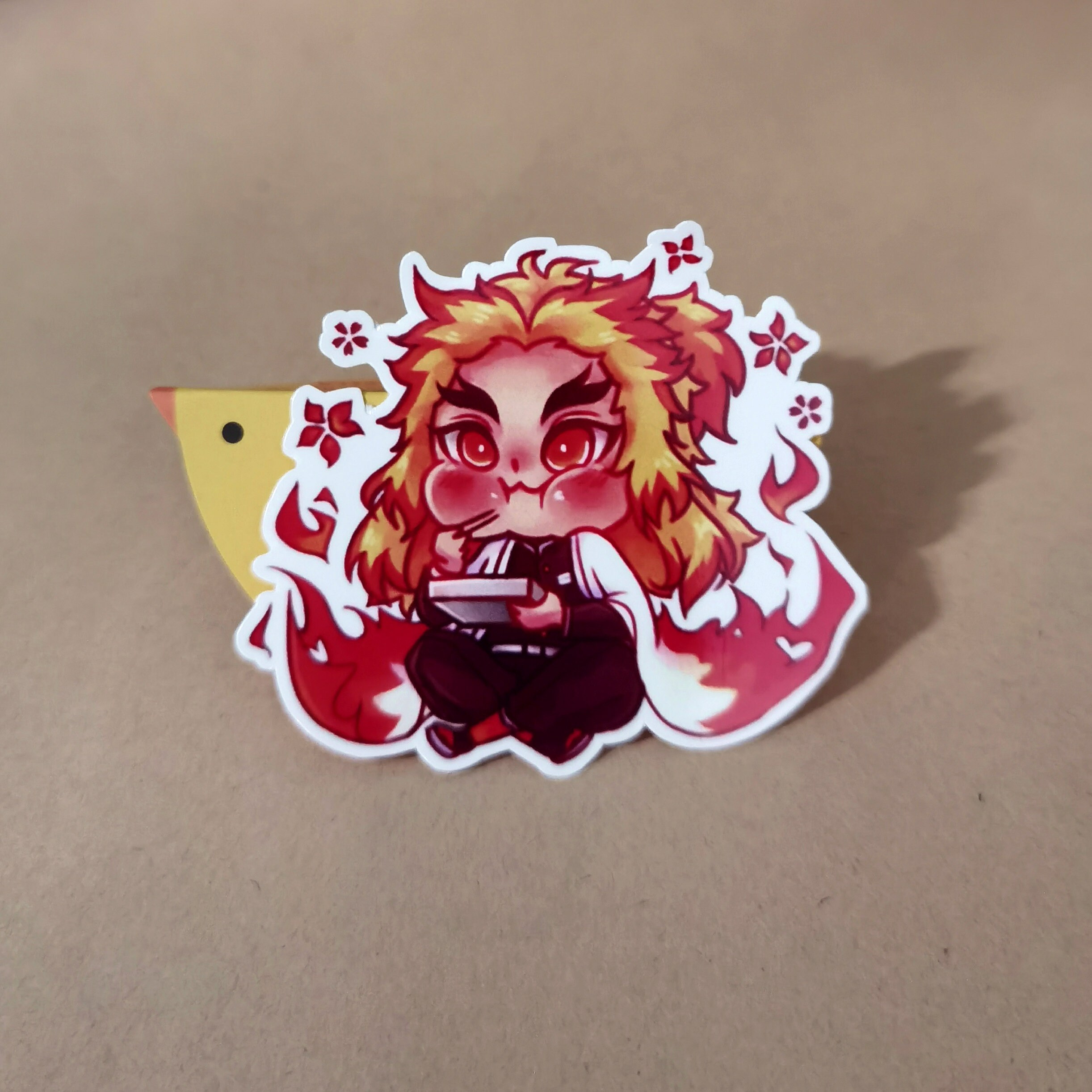 Demon Chibi Anime Characters Sticker Set Waterproof Laminated - Etsy UK