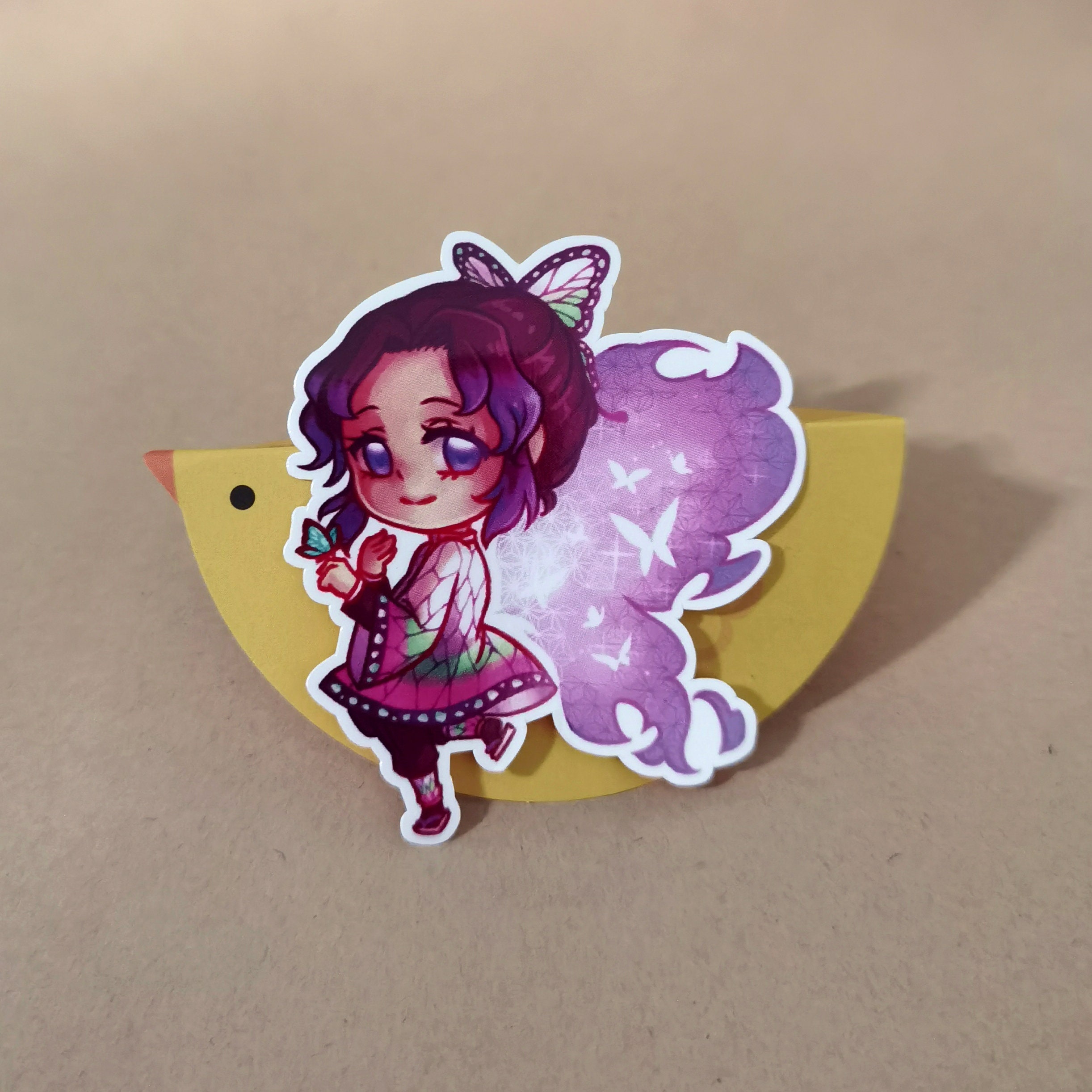 Demon Chibi Anime Characters Sticker Set Waterproof Laminated - Etsy UK