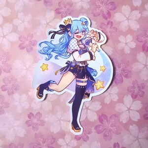 Hoshimachi Suisei Standee Sticker Vtubers Hololive JP - Etsy UK
