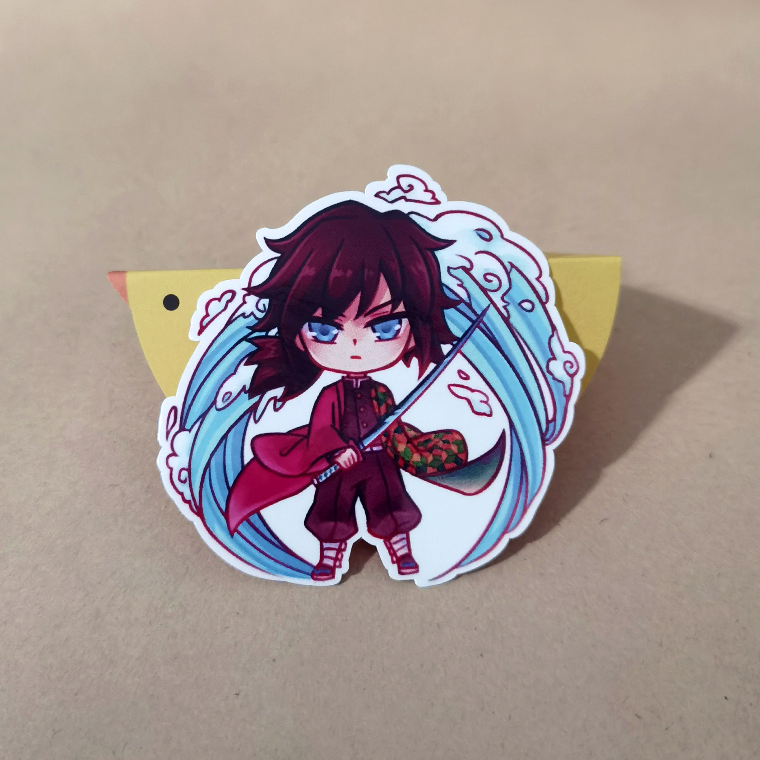 Demon Chibi Anime Characters Sticker Set Waterproof Laminated - Etsy UK