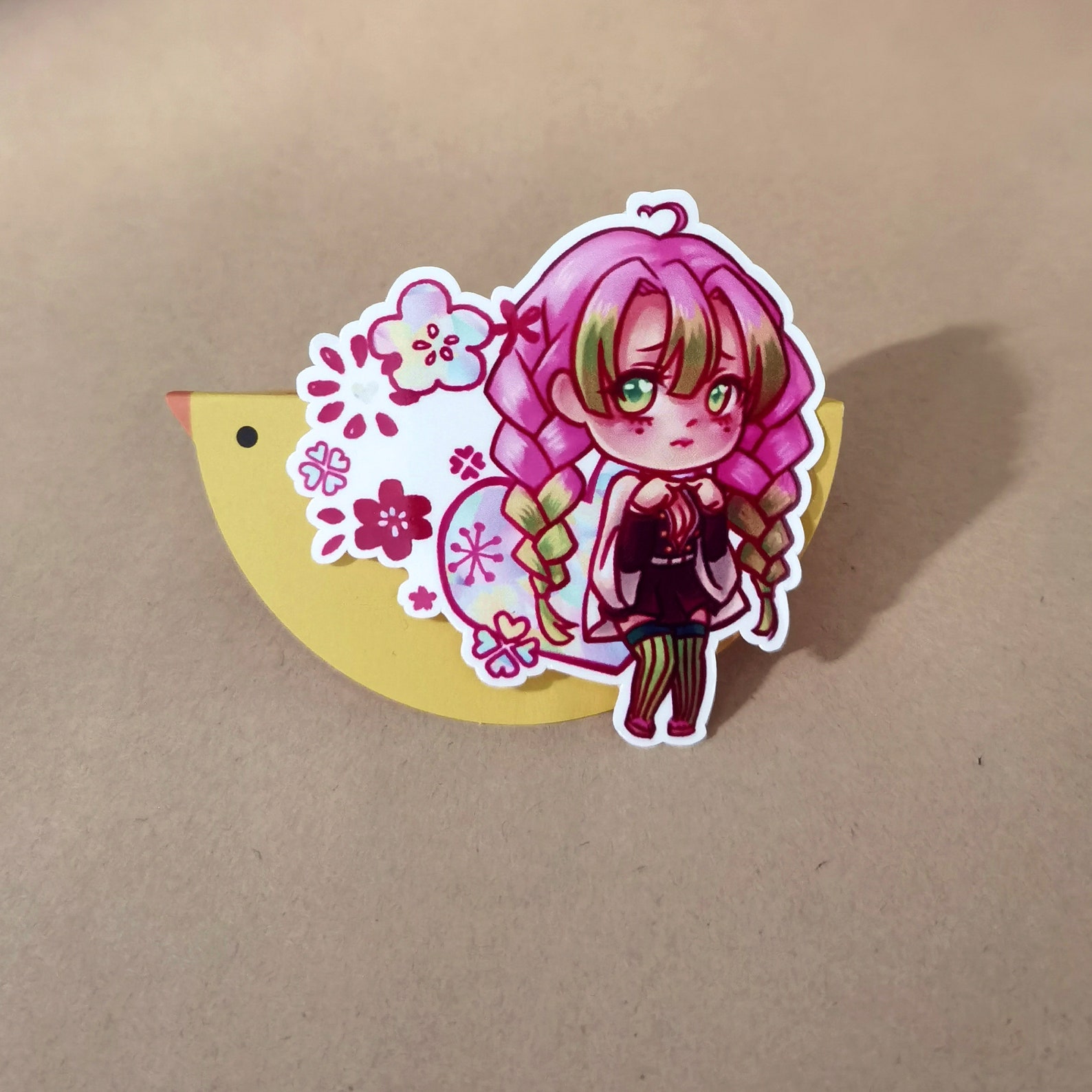Demon Chibi Anime Characters Sticker Set Waterproof Laminated - Etsy UK