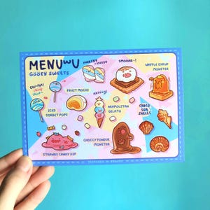 Scones & Smores Monsters Transparent Sticker Sheets | Bakery Series ...