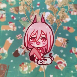 Transparent Anime Stickers | Bocchi Anya Power Chopper Kiki Shin-chan ...