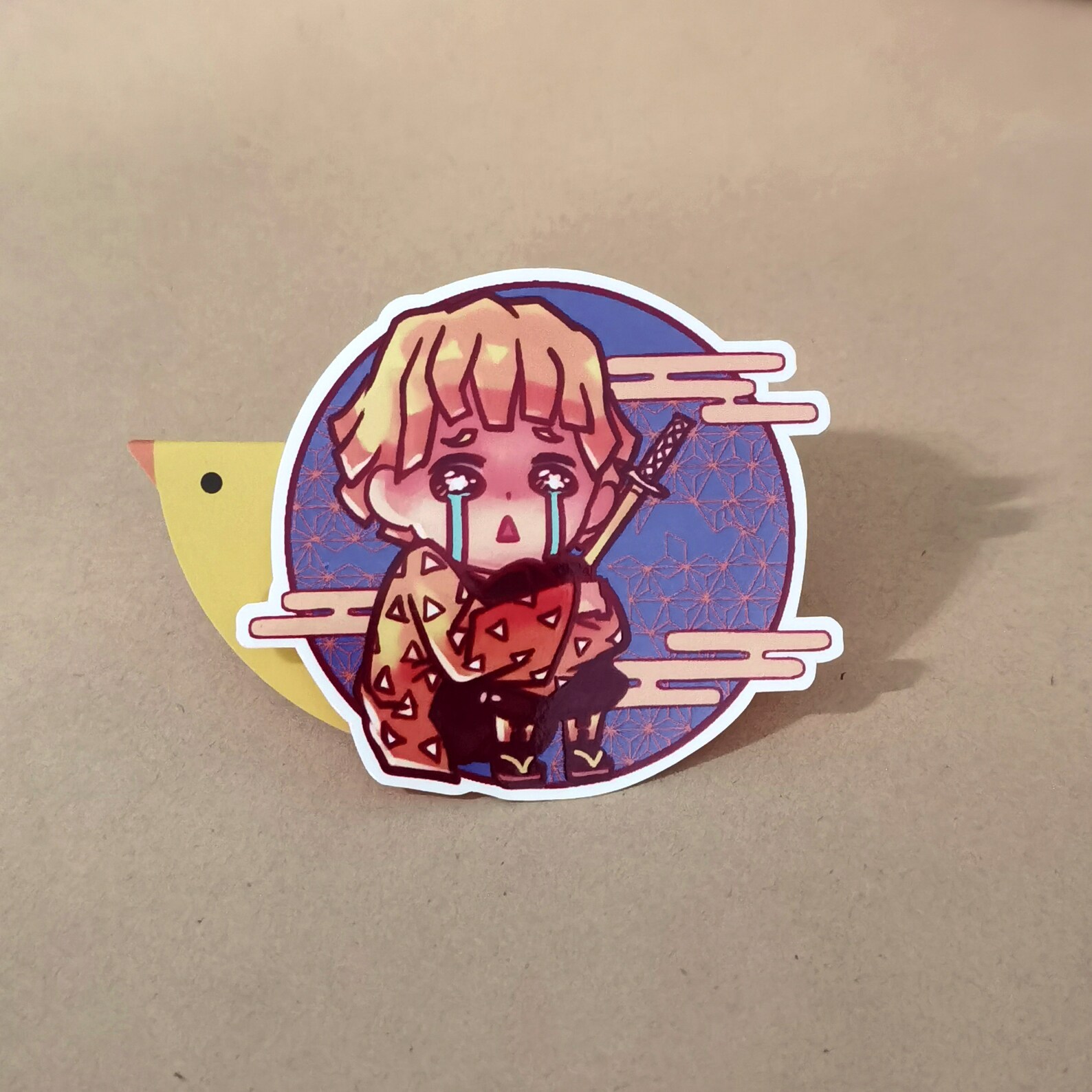 Demon Chibi Anime Characters Sticker Set Waterproof Laminated - Etsy UK