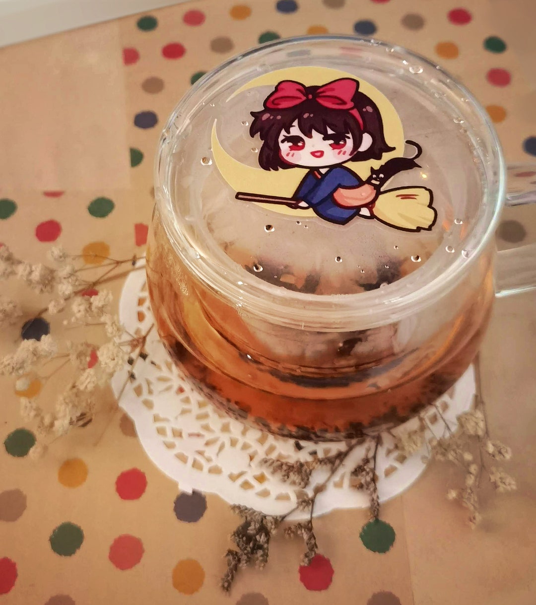 Transparent Anime Stickers Bocchi Anya Power Chopper Kiki - Etsy