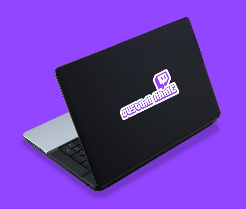 Custom Twitch Channel Logo Sticker Twitch Tv Label - Etsy