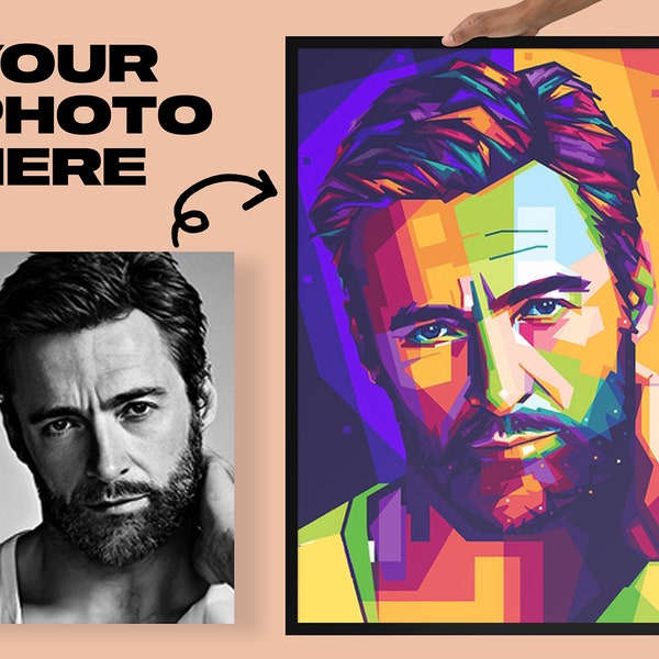 Pop Art Portrait - Etsy