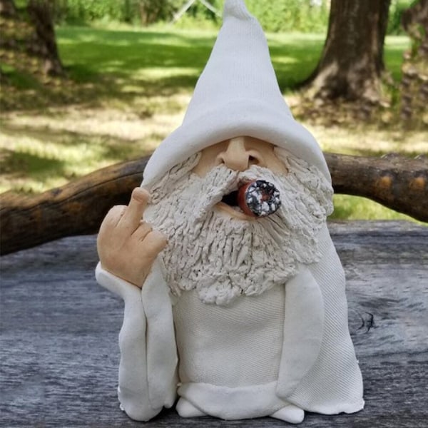 Naughty Gnome - Etsy