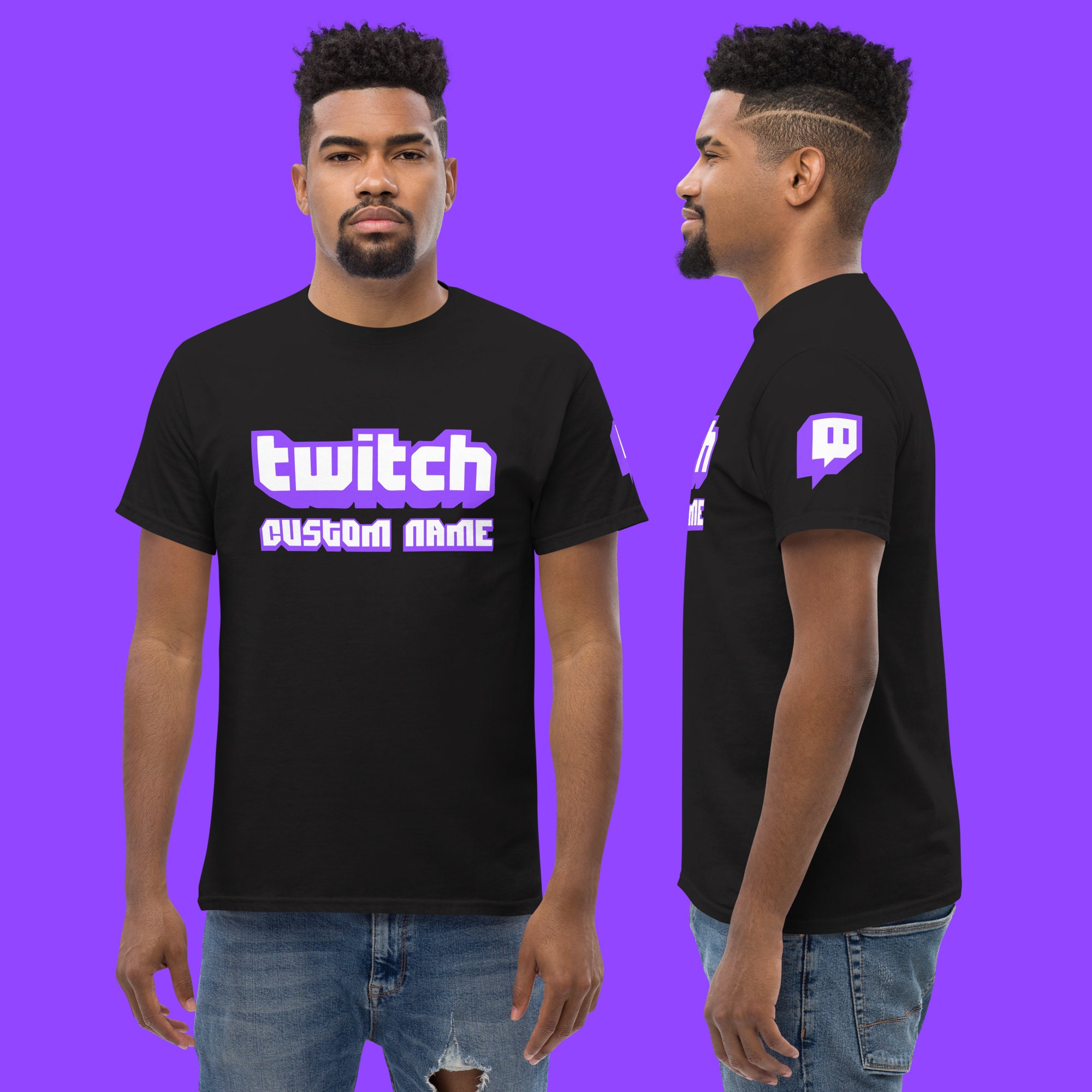 Custom Twitch Channel Shirt, Twitch Tv Tee, Streamer Name Tee, Twitch ...