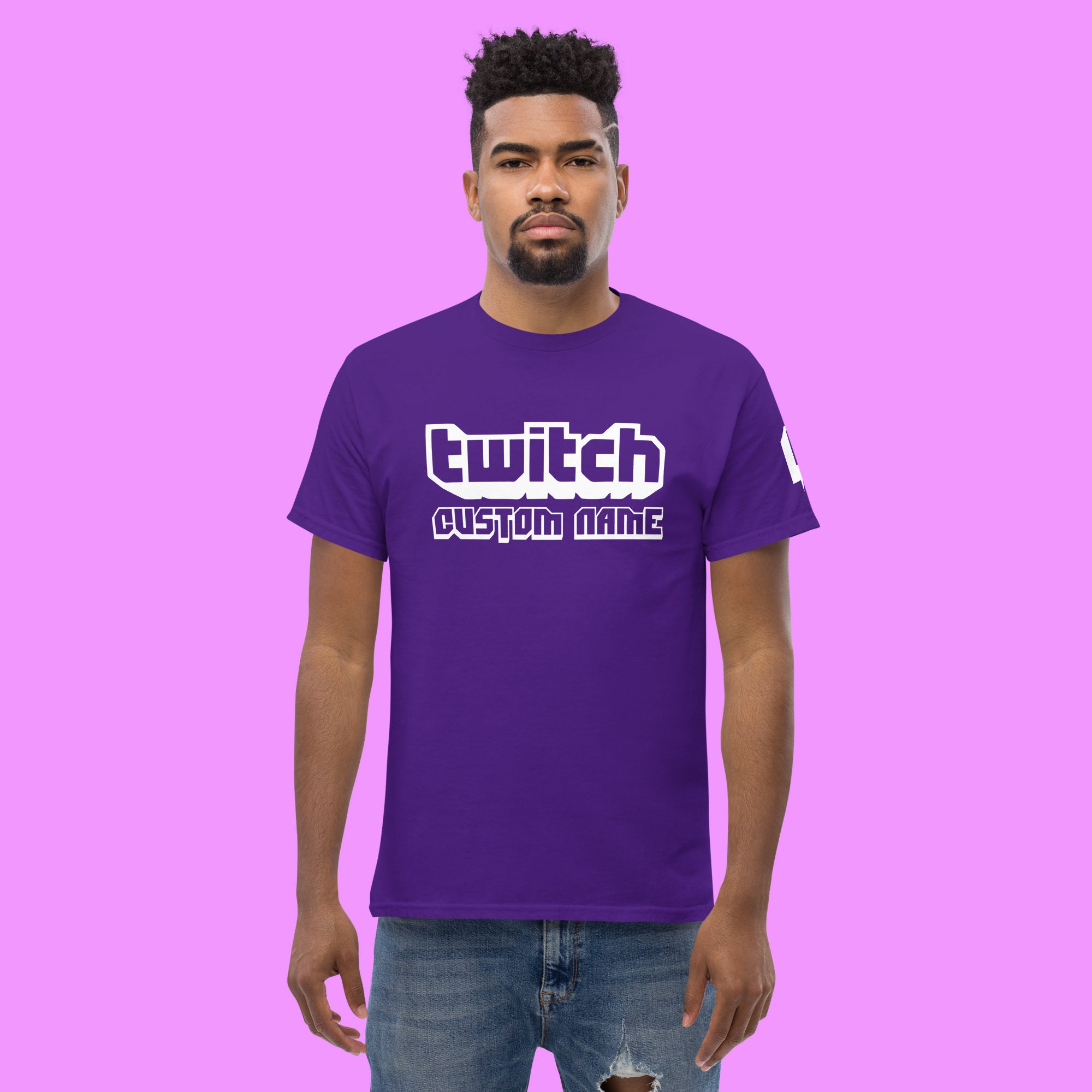 Custom Twitch Channel Shirt, Twitch Tv Tee, Streamer Name Tee, Twitch ...