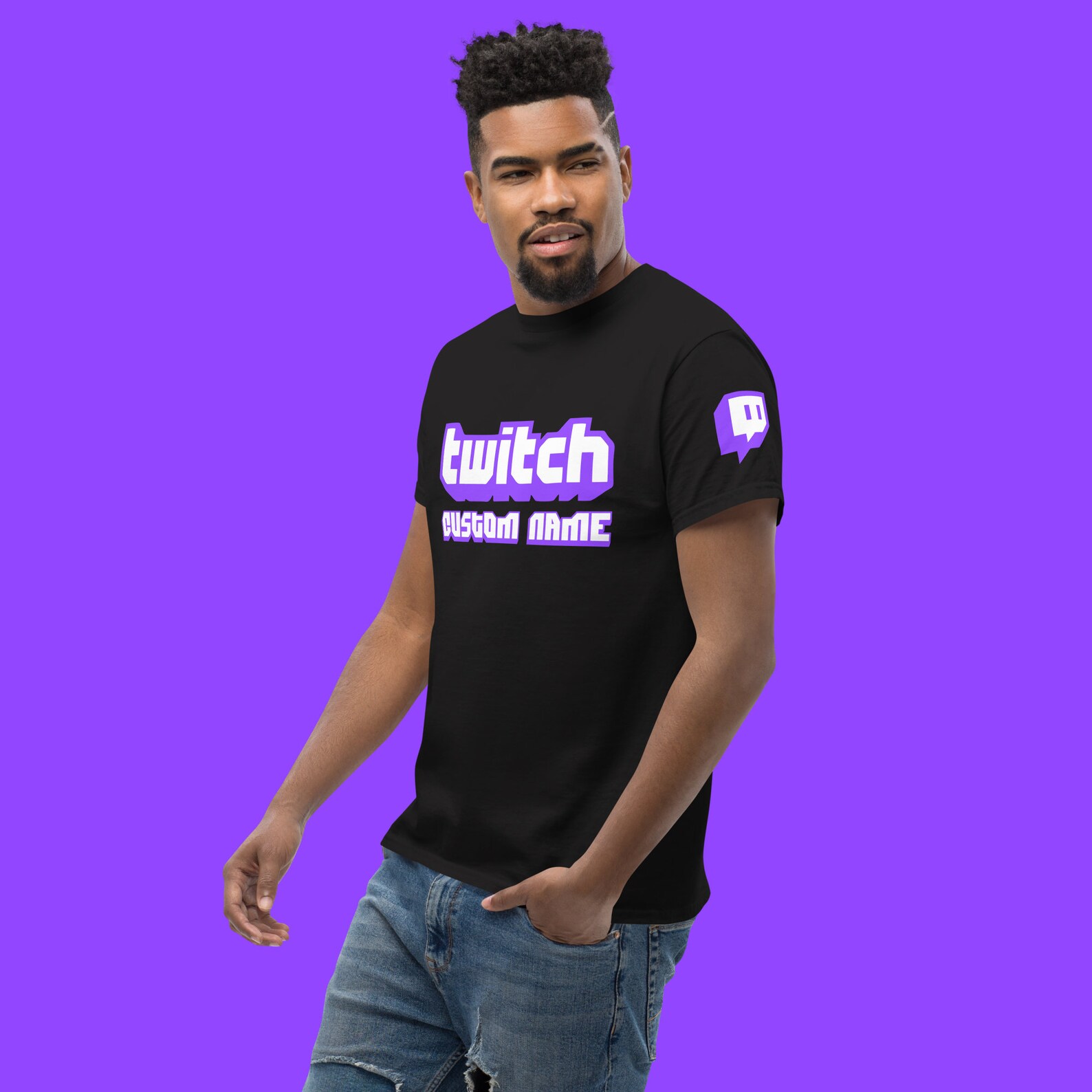 Custom Twitch Channel Shirt Twitch Tv Tee Streamer Name Tee - Etsy