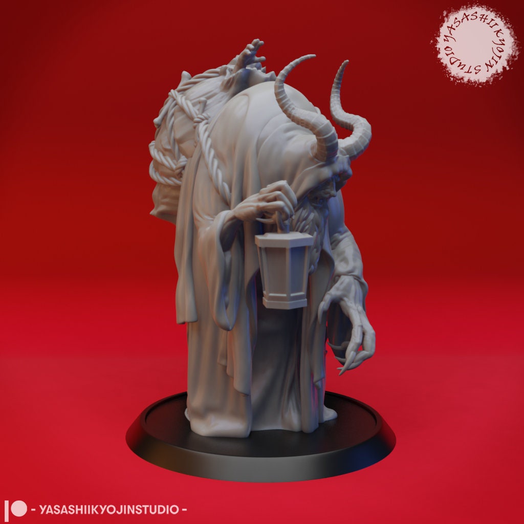 Krampus Miniature for Dungeons and Dragons, Pathfinder, D&D, Tabletop ...