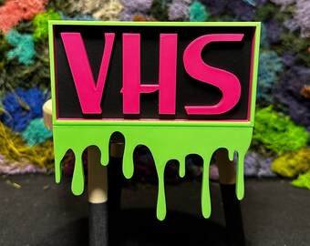 Horror Vhs Logo - Etsy
