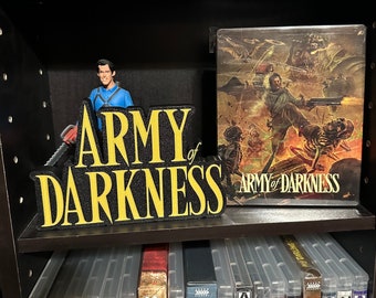 Evil Dead Sign / Logo / Bookcase Display / Shelf Display - Etsy