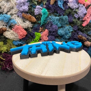 The Thing Sign / Horror Movie Logo / Bookcase Display / Shelf Display ...