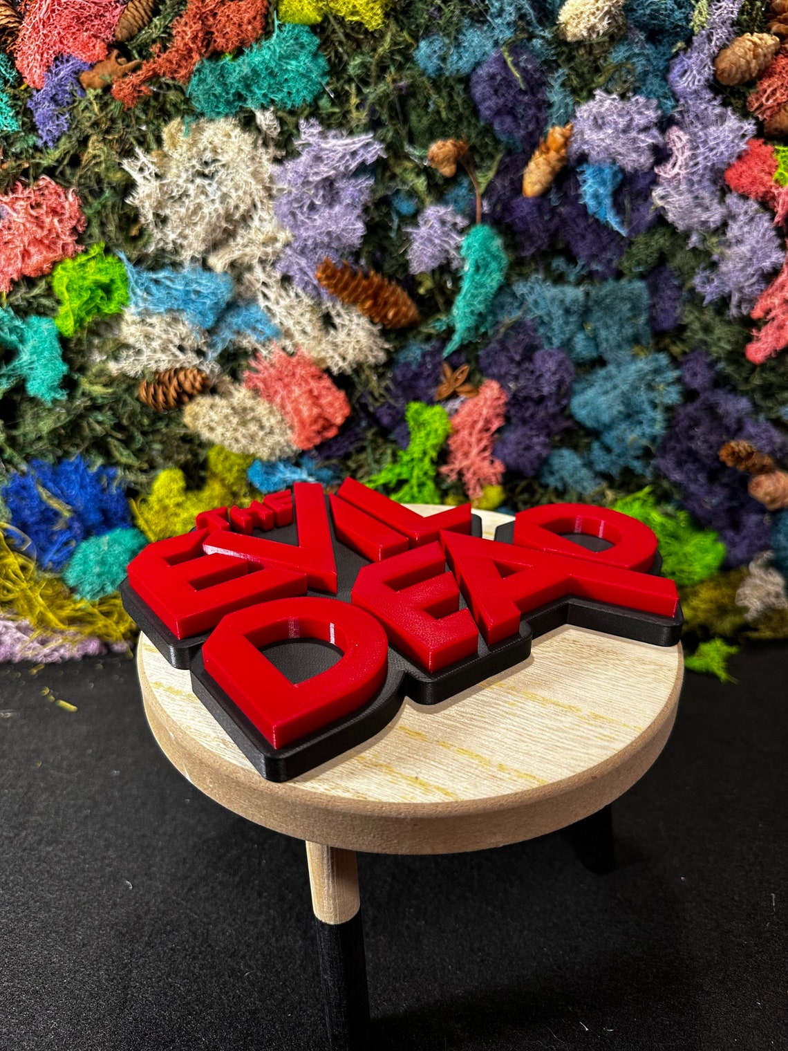 Evil Dead Sign / Logo / Bookcase Display / Shelf Display - Etsy