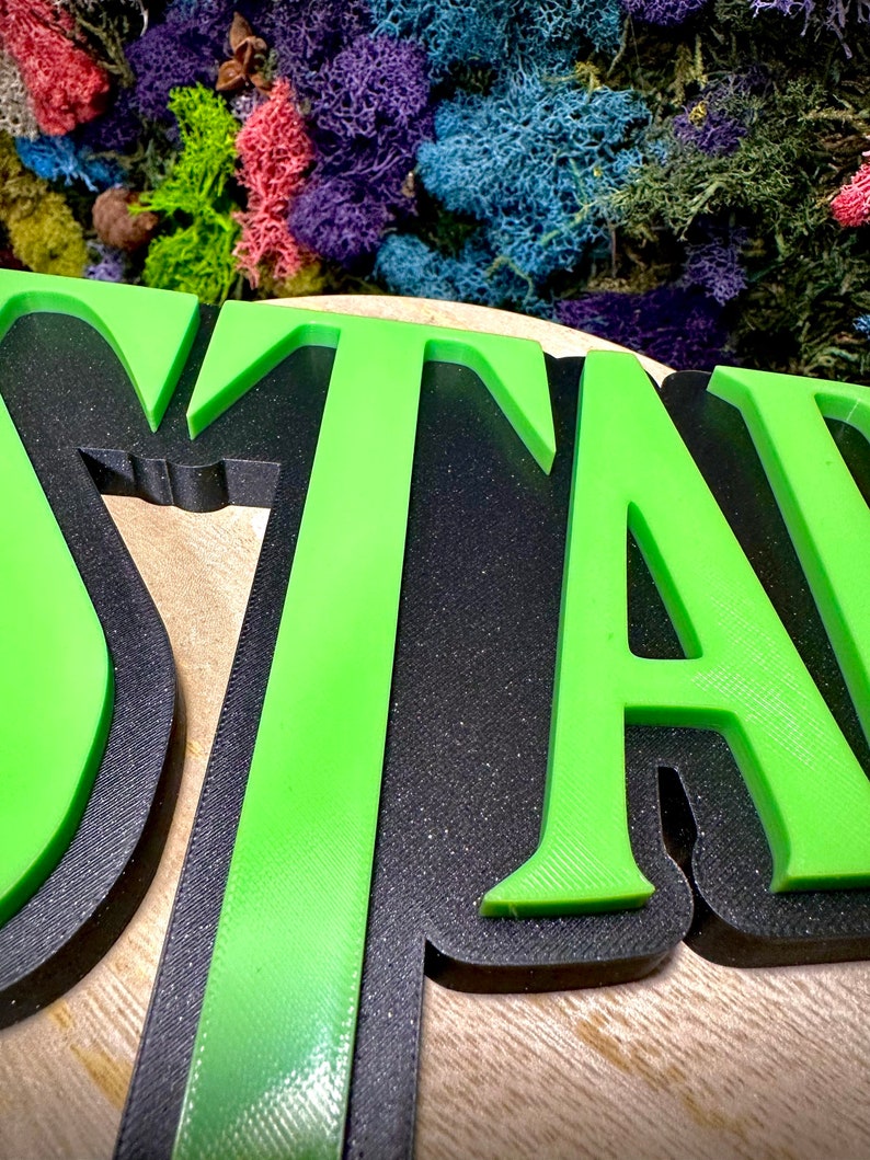 Giant Stab Sign / Scream Logo / Bookcase Display / Shelf - Etsy