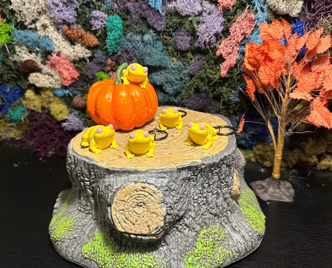 Dumpy Tree Frog / Frog Butt / Keychain - Etsy