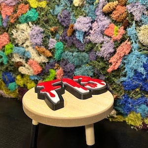 Bloody F13 / Friday the 13th Sign / Halloween Bookcase Display / Horror ...