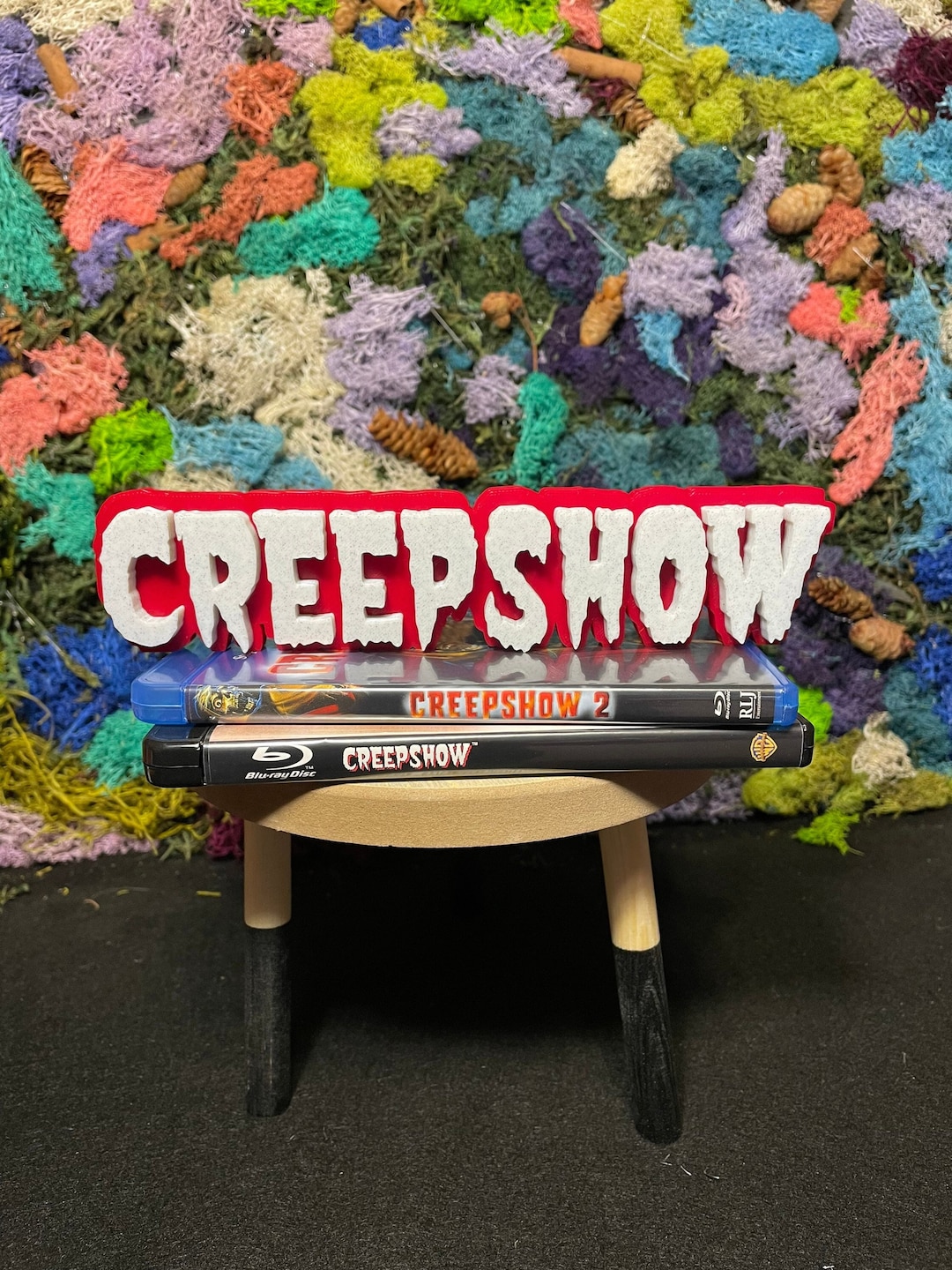 Creepshow Sign / Horror Movie Logo / Creep Show Bookcase Display ...