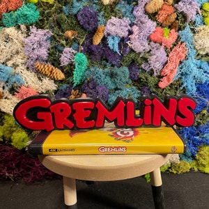 Gremlins Logo / Bookcase Display / Shelf Display - Etsy