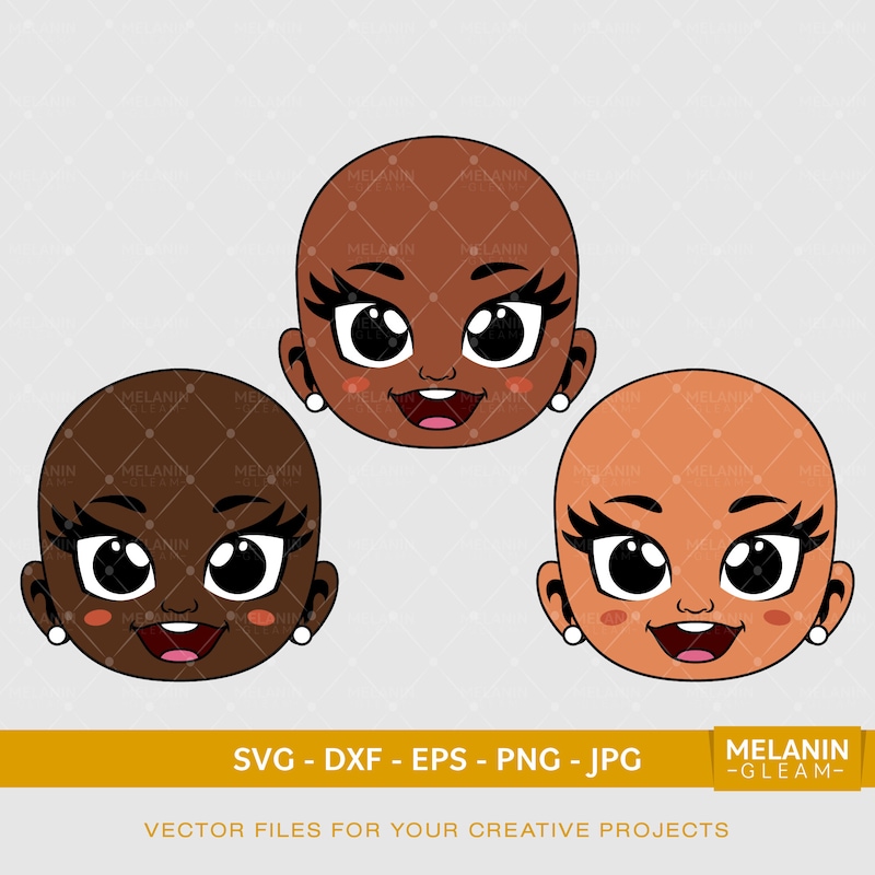 Bald Girl - Etsy