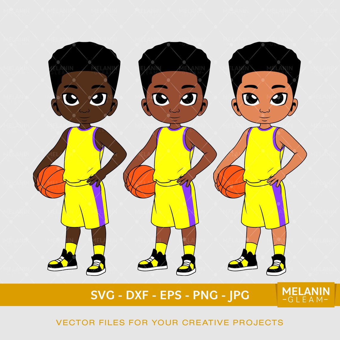 High Top Basketball Boy Digital SVG DXF EPS Png Jpg - Etsy