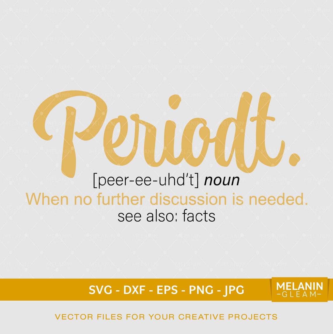 Periodt Definition Melanin Black Woman Svg Afro Woman Svg Etsy